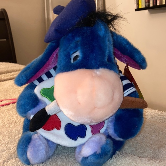 Disney | Toys | Vintage Rare Eeyore Stuffed Animal | Poshmark
